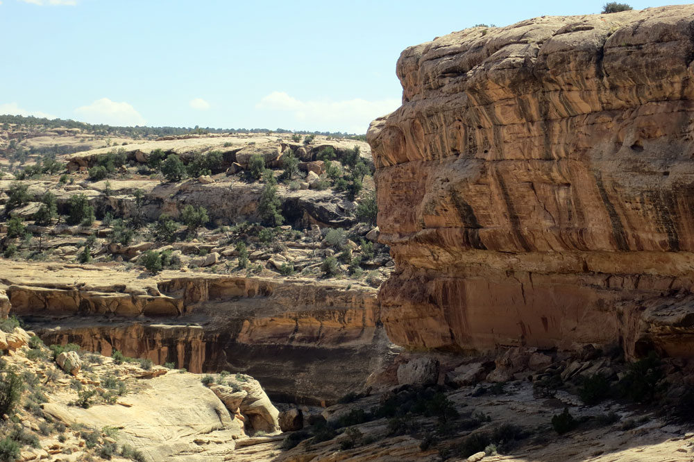 The Hitchhiker Panel; Barrier Canyon Style Paintings, Utah